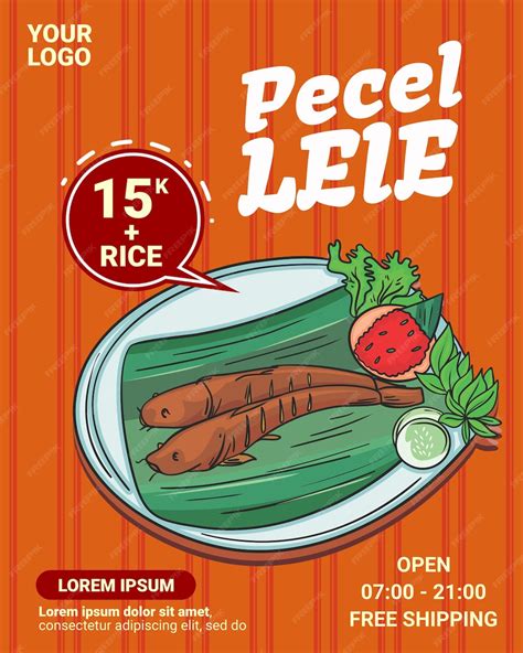 Premium Vector Indonesian Cuisine Menu Promotion Poster Design