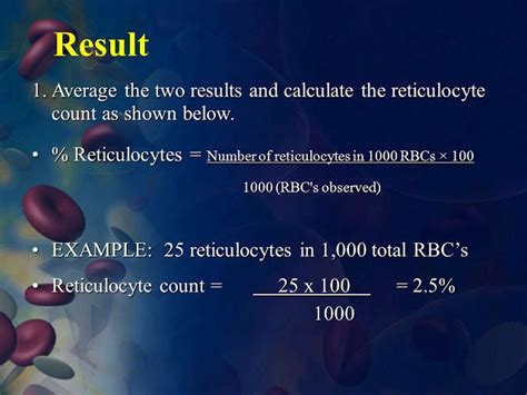 ChỈ SỐ HỒng CẦu LƯỚi ThỰc Corrected Reticulocyte Count Crc LÀ GÌ Labnotes123