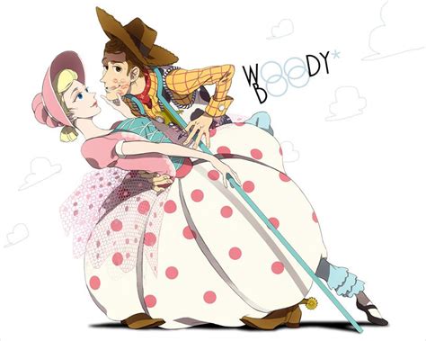 Woody And Bo Peep From Toy Story Woody Toy Story Bo Peep Toy Story