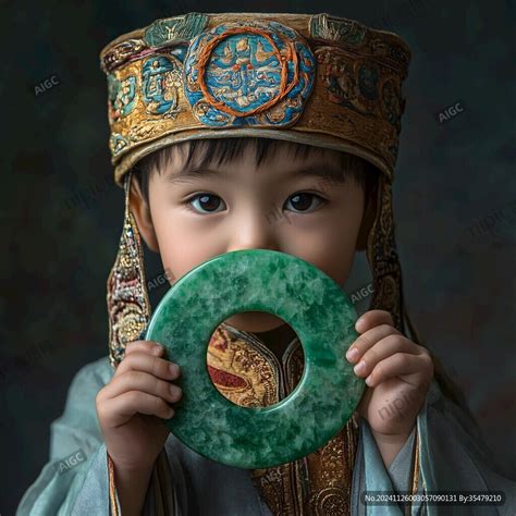 Ai创作图十一儿童影楼拍照 儿童佩饰 儿童古装 六一儿童影楼 古装孩童 儿童写真馆 翡翠文化 翡翠手镯专卖店 儿童艺术照 蛇汉服 儿童汉服 汉服蛇 举着元宝抱着铜钱 元宝铜钱古代服饰 古典小