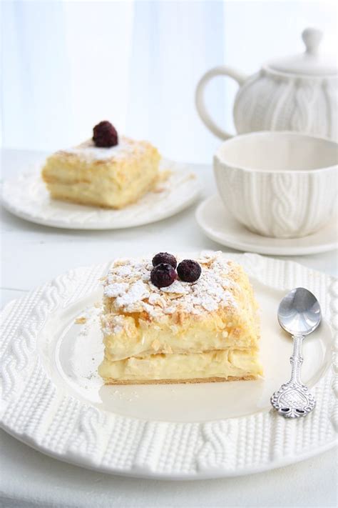 Cremsnit Custard Cake Gabriela Cuisine Recipes