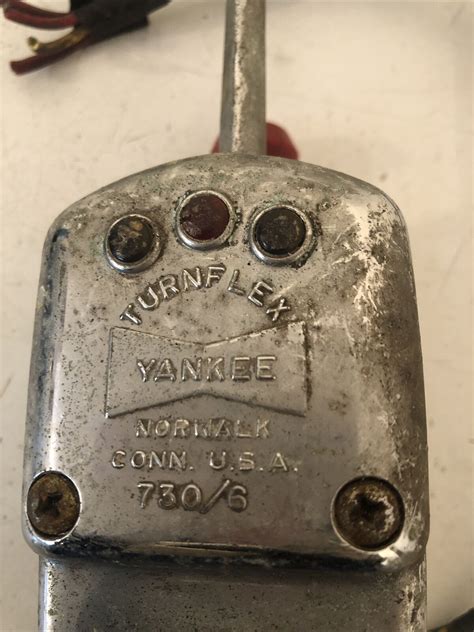 Vintage Yankee Turnflex 7306 Turn Signal Switch Rat Rod Used Ebay