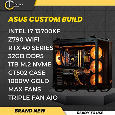 Asus Pc Build E Intel Core I7 13700kf 13th Gen Cpu Desktop Package