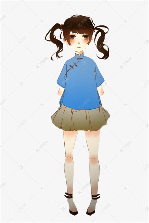 美丽的女学生素材图片免费下载 千库网