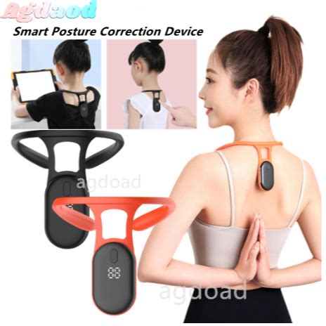 Agdoad Intelligent Posture Corrector Portable Posture Correction Device Anti Humpback Realtime
