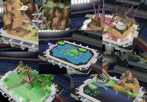 Retro Pokemon Stadium Ssbm Textures