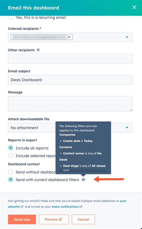 Use Dashboard Filters