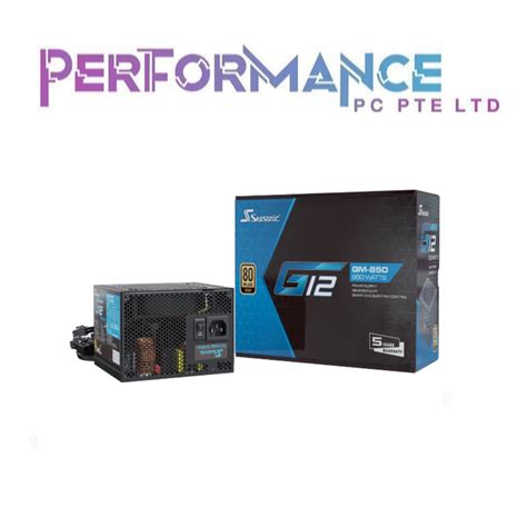 Seasonic G12 Gm 750 Atx2 4 80 Plus Gold Psu Semi Modular Silent