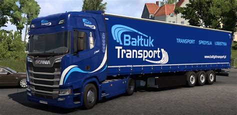 Combo Skin Bałtyk Transport V1 0 Ets2 Mod Download