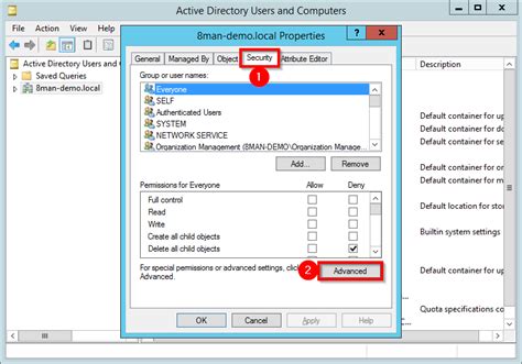 Set Audit Permissions In The Ad Object Sacls