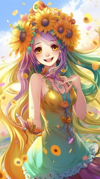 Premium Ai Image The Girl In The Yellow Dress