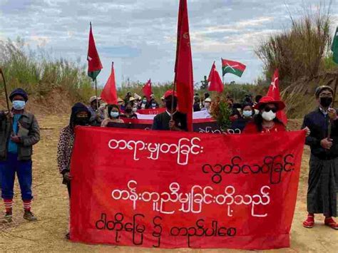 ဖားကန့်တွင် စစ်အာဏာရှင်အမြစ်ဖြတ် ချေမှုန်းရေး လုထုသပိတ်ပြုလုပ် Khit Thit Media