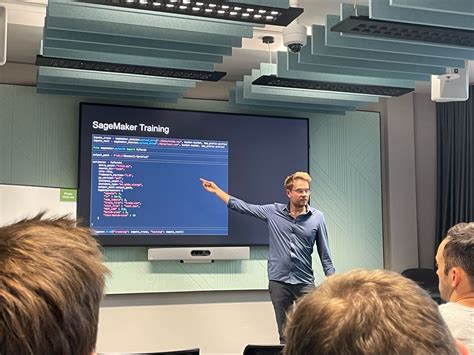 Erik Auer On Linkedin Aws Machinelearning Meetup Thanks Community