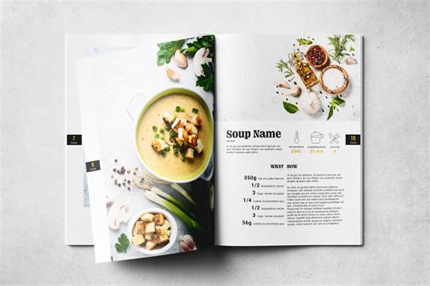 Cookbook Layout Template Canva Recipe Book Template Cookbook Brochure Etsy Cookbook Layout Template Canva Recipe Book Template Cookbook Brochure Etsy