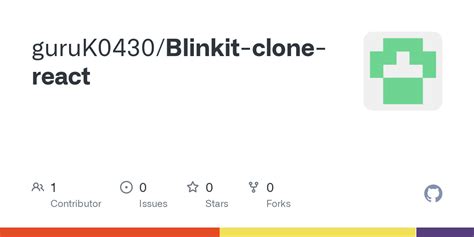 github guruk0430 blinkit clone react