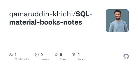 Sql Material Books Notes1 Sql Cheatsheetpdf At Main · Qamaruddin Khichisql Material Books