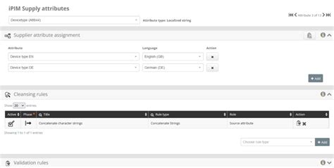 Attribute Mapping Configuration Novomind Ipim Documentation