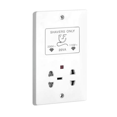 Dual Voltage Shaver Socket Bryan Watkins And Son Ltd