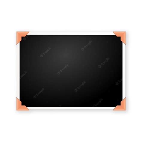 사실적인 사진 프레임 디자인 무료 Psd 파일