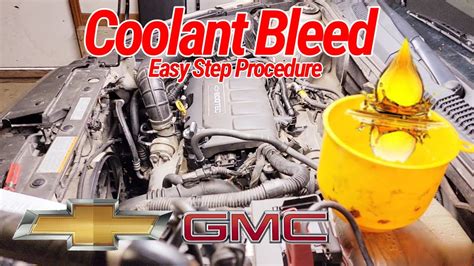 How To Bleed Air From Coolant System