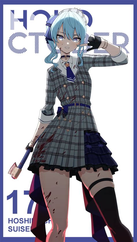 Rule 34 1girls Dayyo Axe Choker Cute Hololive Hololive Gen 0