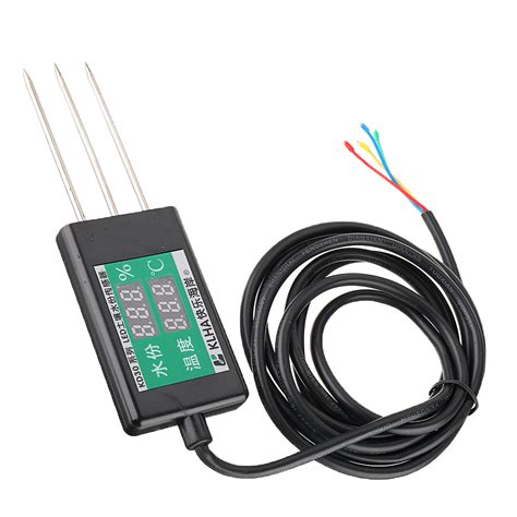 Soil Monitor Temperature And Humidity Sensor With Digital Display Temperature To And