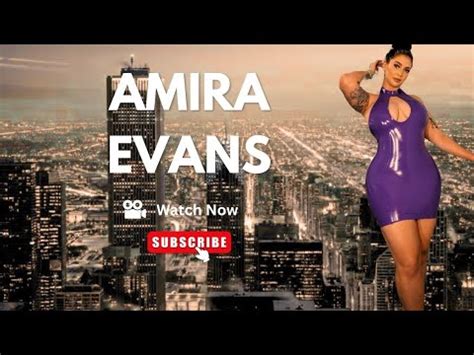 Amira Evans ️ The British Lebanese Curvy Model Going Viral ️ Her