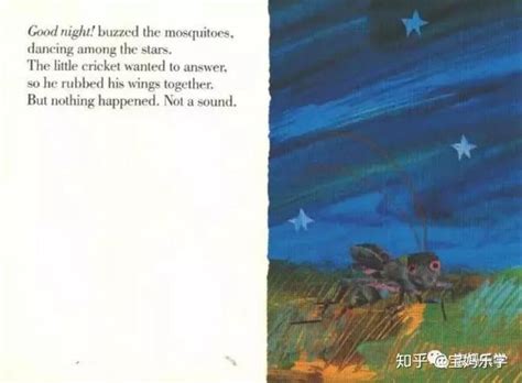 经典英语绘本The Very Quiet Cricket 好安静的蟋蟀 知乎