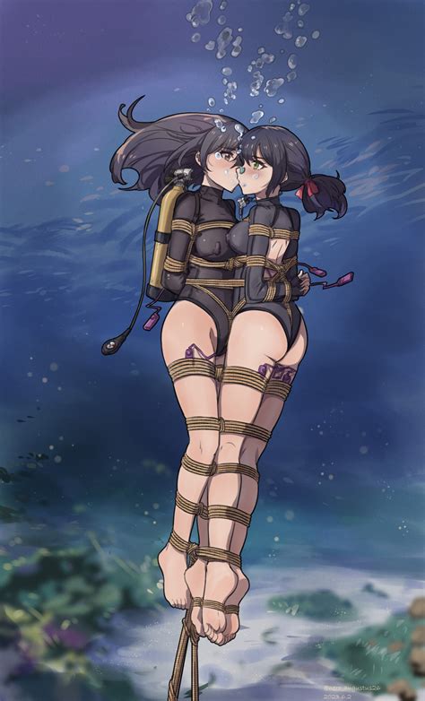 Nero Augustus Original Absurdres Commission Highres Pixiv Commission 1girl Air Bubble