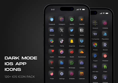 10 Best Dark And Black Ios App Icons And Icon Packs Solt Wagner