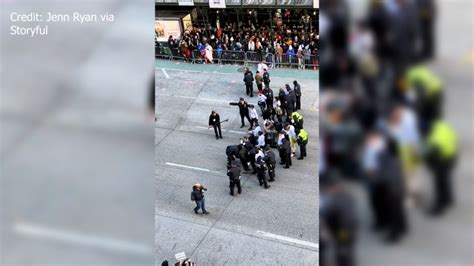 Pro Palestine Protestors Disrupt Macys Thanksgiving Day Parade Wfla