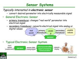 Sensor Lecture Interfacing PPT