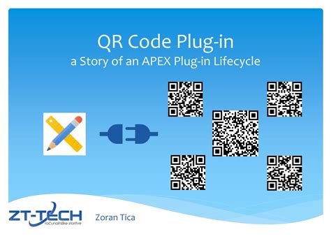 Ppt Qr Code Plug In A Story Of An Apex Plug In Lifecycle Powerpoint