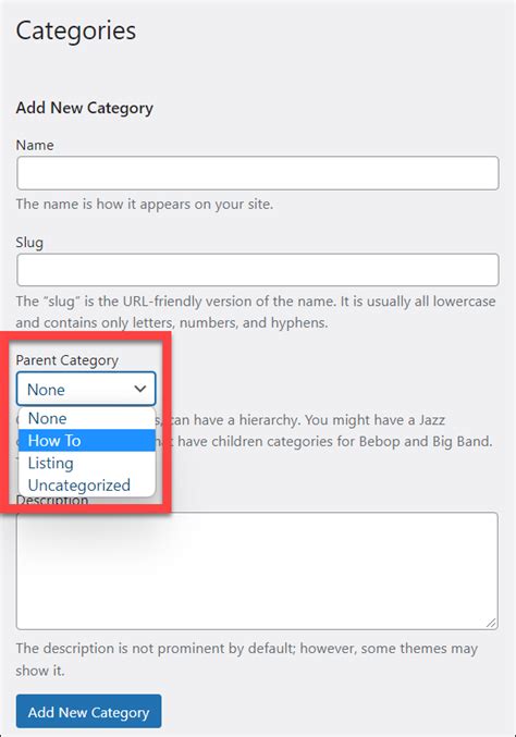 How To Add Categories And Subcategories In WordPress Begginners Guide