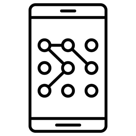 Premium Vector Pattern Lock Vector Illustration