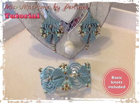 Micro Macrame Tutorial DIY Beaded Macrame Bracelet And Etsy