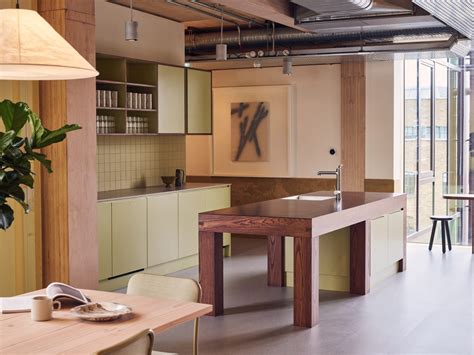 Waugh Thistleton Architects Designs Mass Timber Black White Building