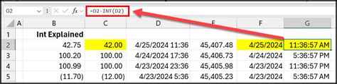 How To Split Date And Time In Excel With The Int Function Chris Menard Training