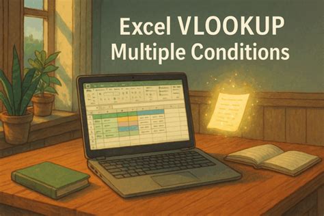 Vlookup 다중 조건 검색 방법