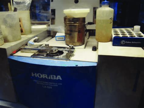 Laser Diffraction Particle Size Distribution Analyzer Installed In A Download Scientific