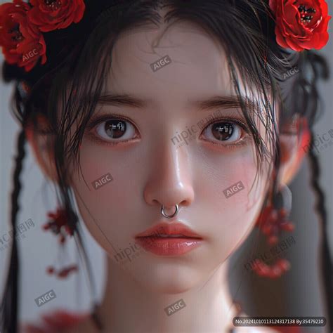 Ai创作图写实少女 3d女娃 Cg插画 厚涂头像 数字肖像插画 写实人物绘画 厚涂少女 Cg绘画 板绘人像 美少女重绘 Cg绘画作品 面部插画 插画半身像 写实人物设计 Cg头像nipic