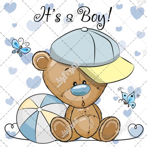 وکتور خرس عروسکی قهوه ای