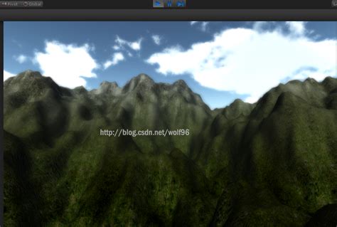 Unity3d 随机生成地形之随机山脉 Csdn博客