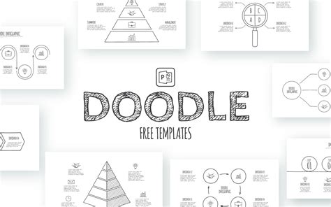 Free Doodle Animated Infographics Powerpoint Template
