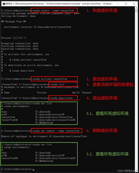 【python虚拟环境】新建 激活 安装 查看 退出 删除 复制 导出 导入 csdn博客