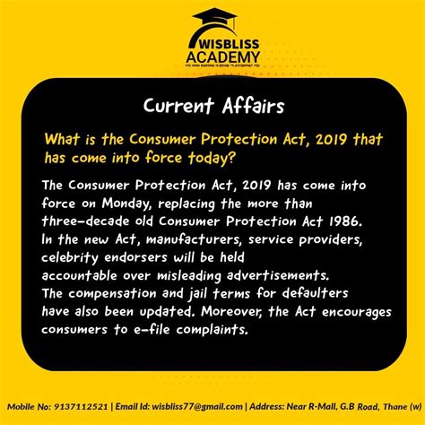 Wisblissacademy Currentupdate Consumerprotection Rtr Gayatri