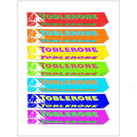 Pop Alp Limited Edition Poster Toblerone