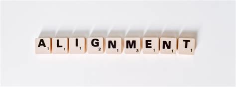 Alignment Word Tiles Facebook Cover Photo