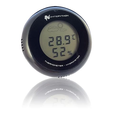 White Python Digital Thermometer Hygrometer Diy At Bandq