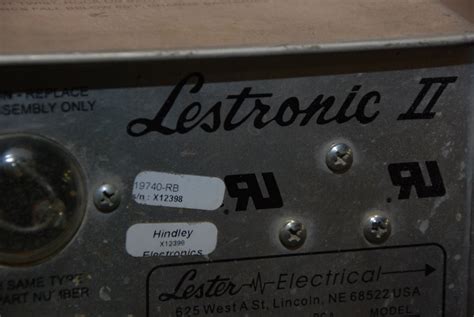 Dsc0106 Of Lester Electrical Model 19740 Battery Charger Lestronic Ii 23453